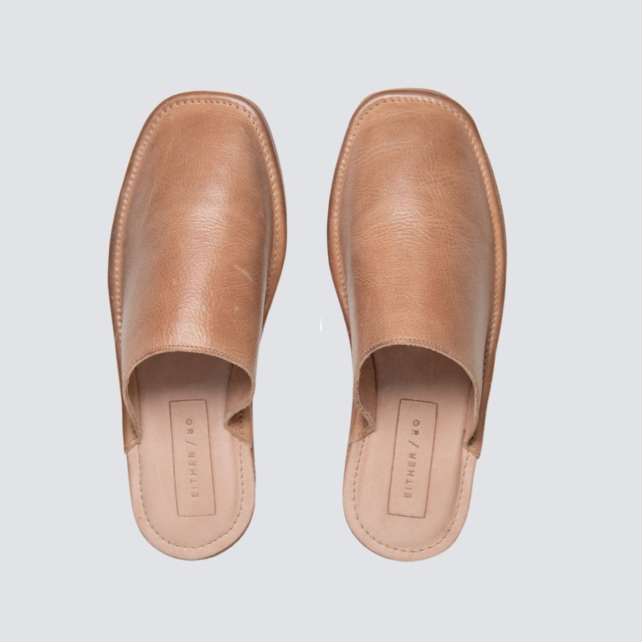 Either/Or: The Slipper [Cognac] – E I T H E R / O R